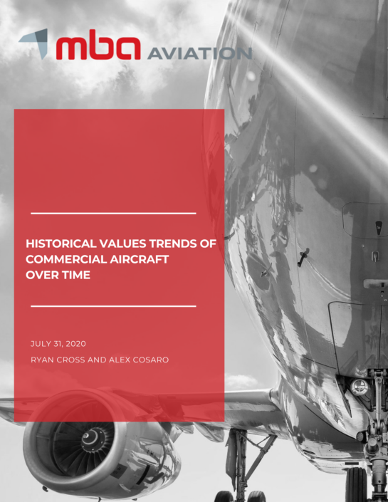 Historical Values Trends of Commercial Aircraft Over Time - mba Aviation